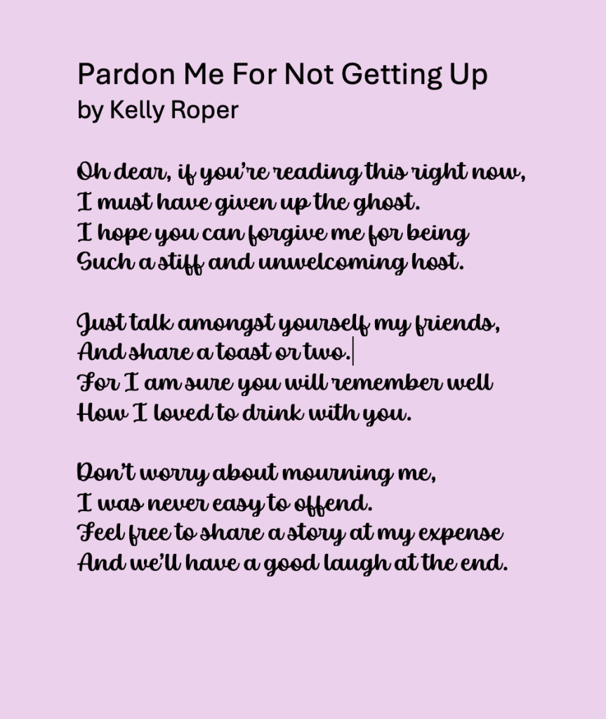 All The Best... Humorous Poems For A Funeral. - All The Best Celebrant